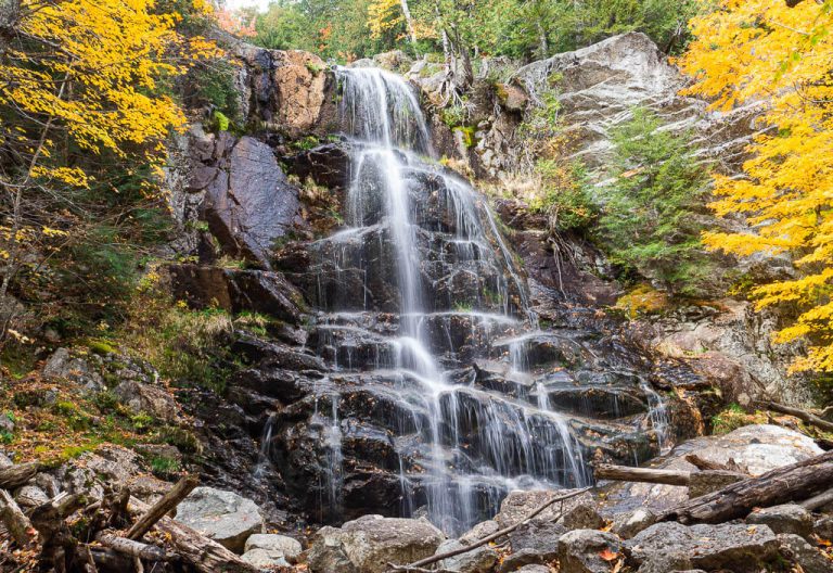 How to Hike the Striking Indian Head Trail Adirondacks + Rainbow Falls ...