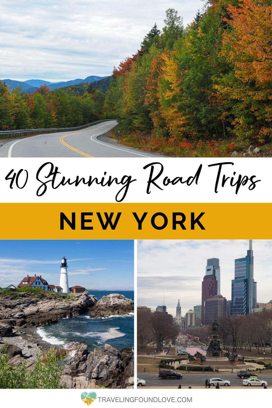 40 Perfect Road Trips from New York City to Take - Traveling Found Love